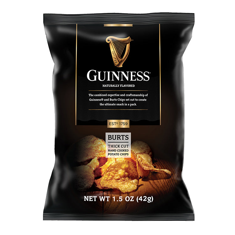 Burts Guinness Hand Cooked Potato Chips 42g – Ocanao British Shop